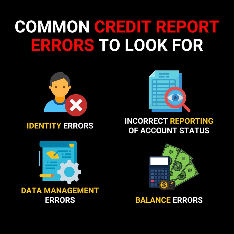 100 Credit Repair Social Media Infographics No Logo - Etsy