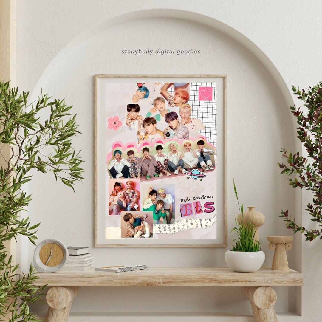 BTS A4 Digital Print/poster Map of the Soul PERSONA Theme - Etsy