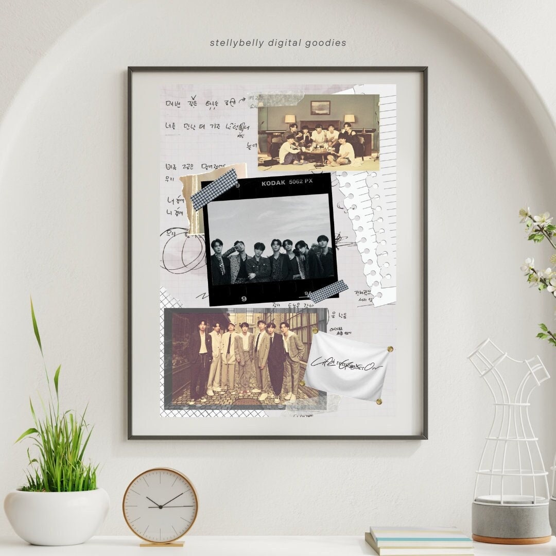 BTS A4 Digital Print/poster BE Album Theme - Etsy