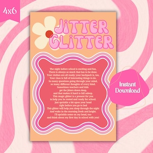 Jitter Glitter, Back to School, Meet the Teacher Night, Open House, Pre ...