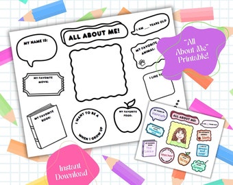 First Day of School Icebreaker Activity | 1st & 2nd Grade Ice Breaker ...