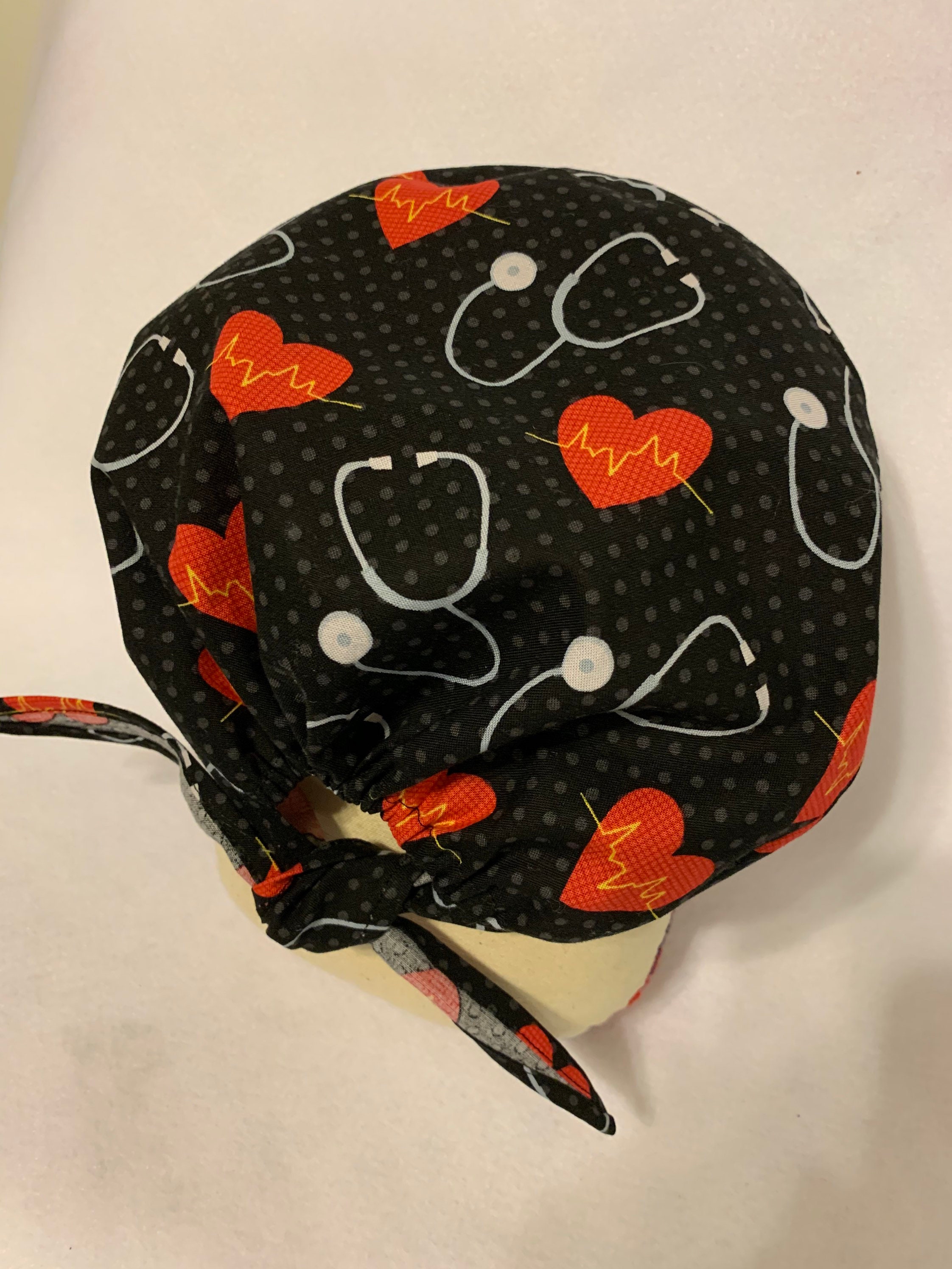 Cotton Print Scrub Cap. Washable. Handmade. One Size Fits Most. - Etsy