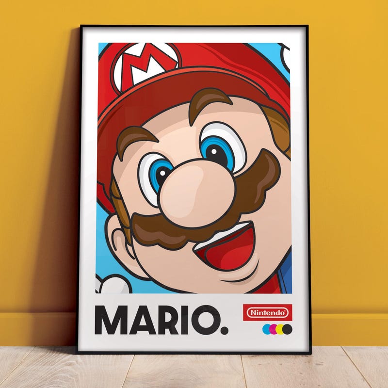 Super Mario Print - Etsy