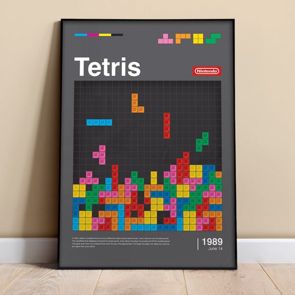 Tetris Art - Etsy