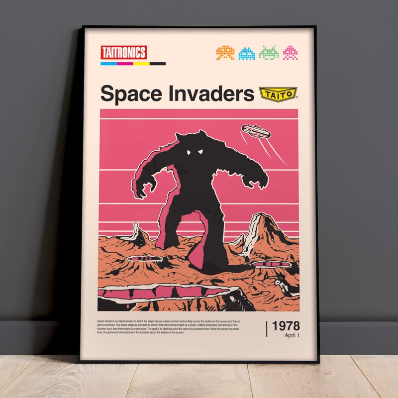 Space Invaders Watch Your Break Out - Etsy Canada