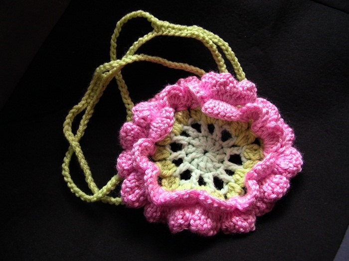 INSTANT DOWNLOAD Crochet Pattern, Doily Flower Three-strings Head-band ...