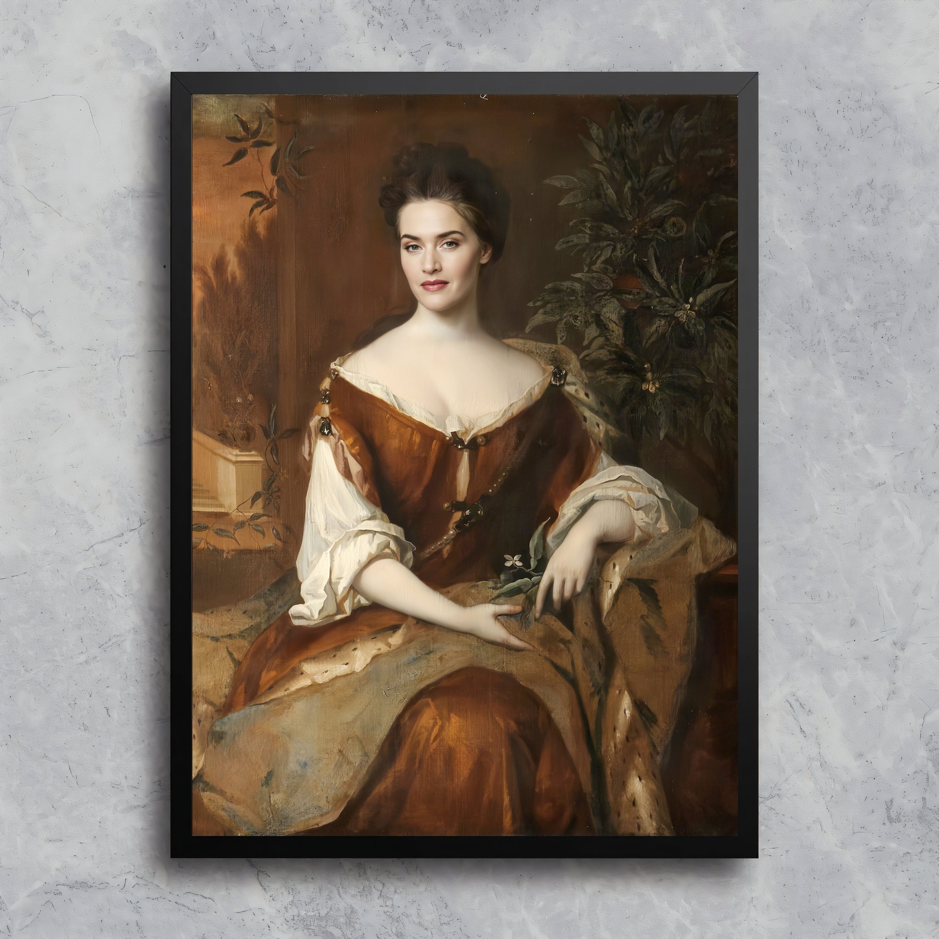 CUSTOM ROYAL PORTRAIT From Photo, Renaissance Queen Portrait, Princess ...