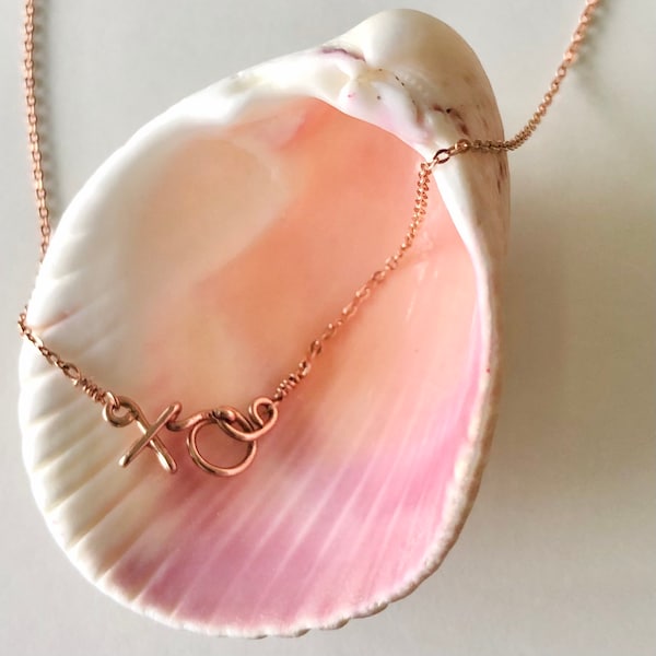 Xo Necklace - Etsy