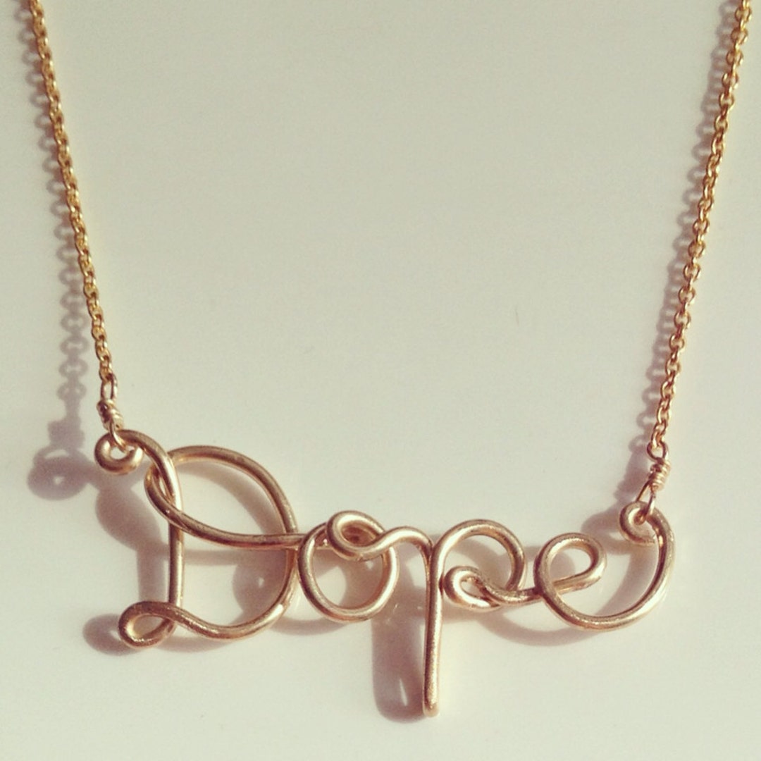 Dope Necklace - Etsy