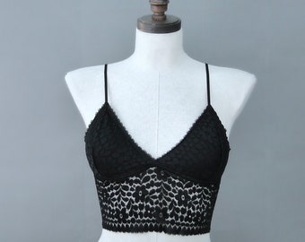 Sheer bralette | Etsy
