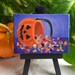Spilled Halloween Candy Bucket Mini Art, Cute Halloween Art Decor ...