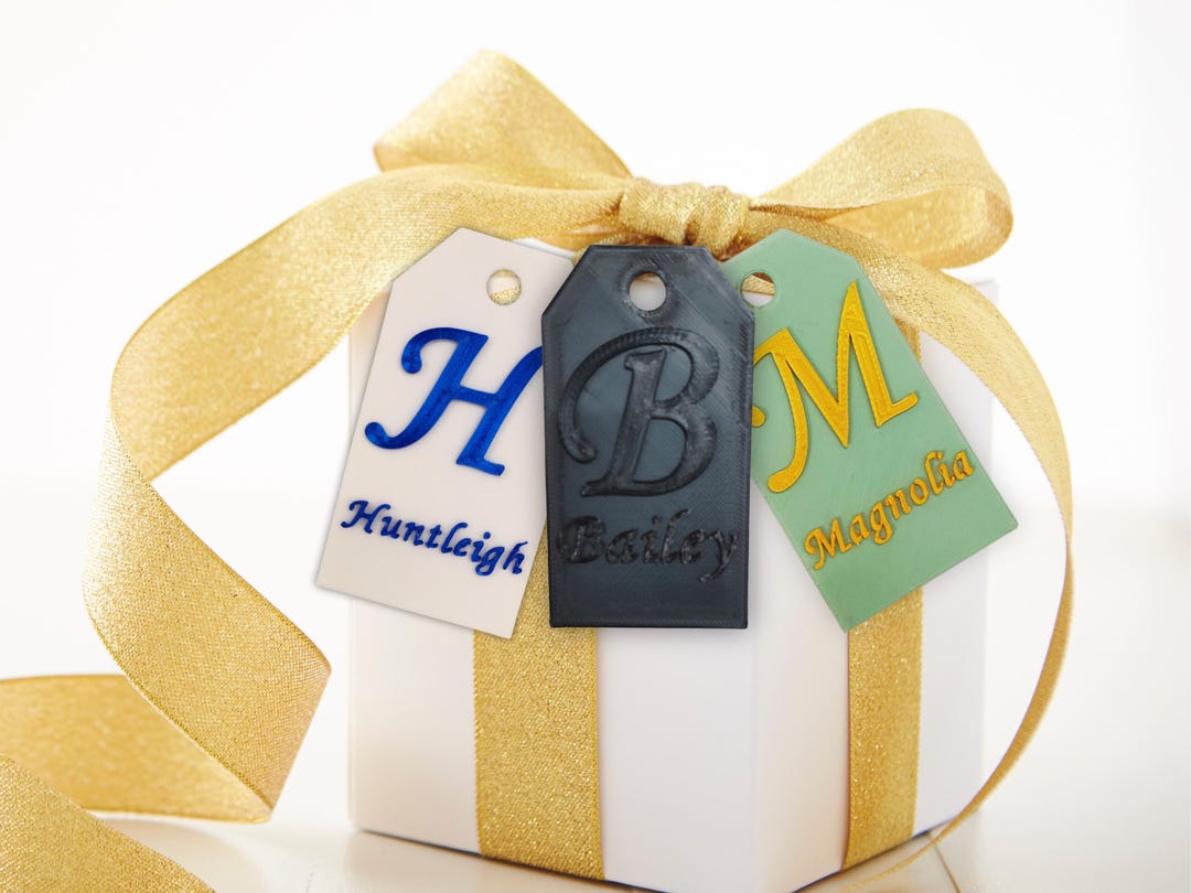 Custom 3D Printed Name Tags: Personalized PLA Gift Tags - Etsy
