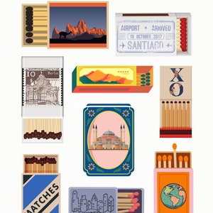 Customized Matchbook Print - Digital Download - Etsy