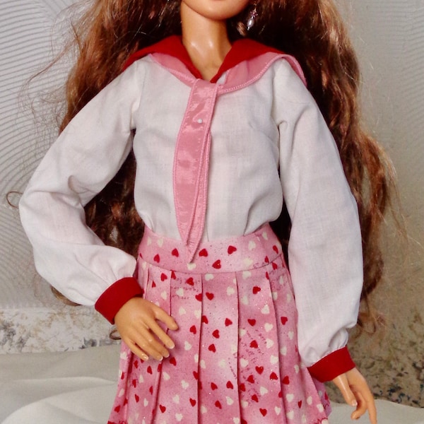 Barbie School Uniform - Etsy