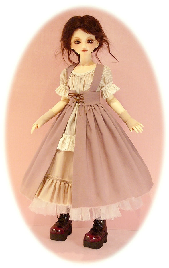 PDF Pattern: Gracefaerie Pattern 10 and 11, EGL Dress for Almost All SD ...