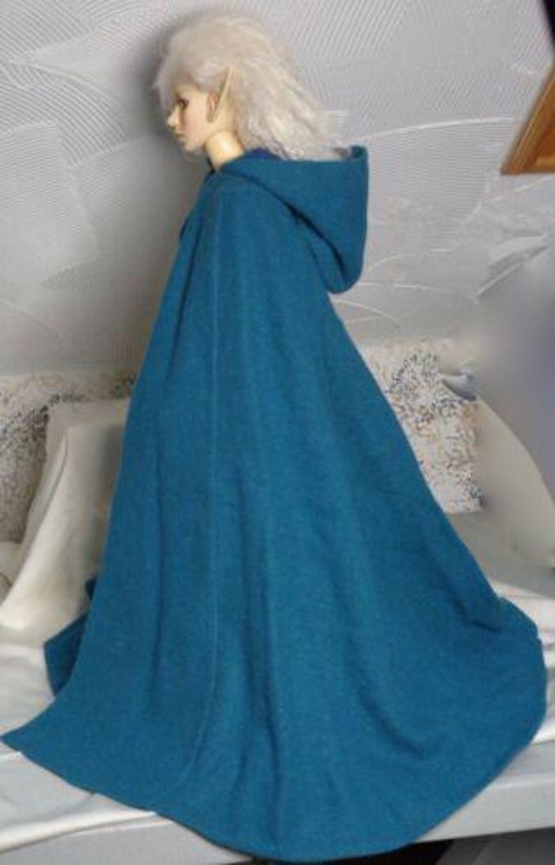 Handmade Wool Hooded Cloak for 70cm BJD Dolls - Etsy