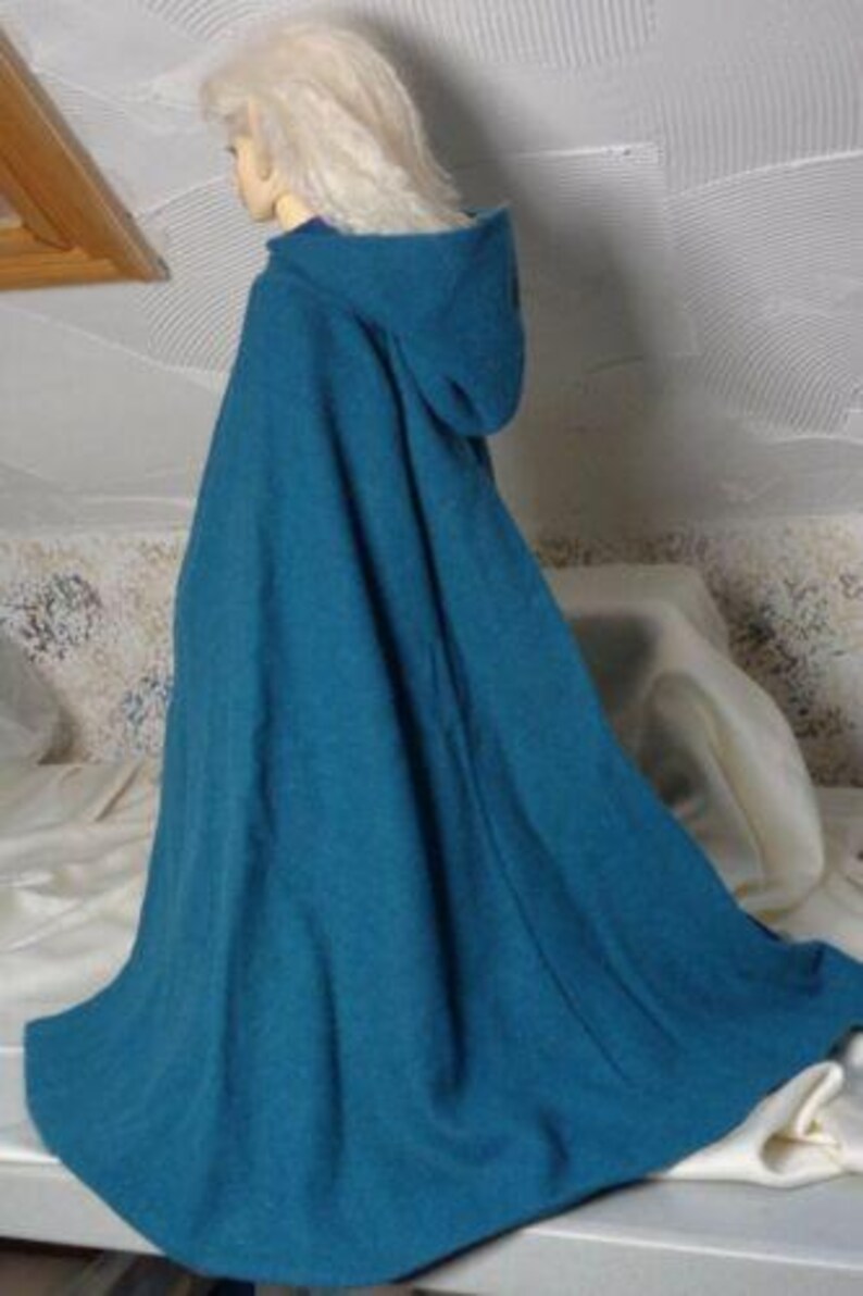 Handmade Wool Hooded Cloak for 70cm BJD Dolls - Etsy