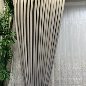 Rustic Ringed Living Room Luxury Flat Stitched High-quality Pleatless ...