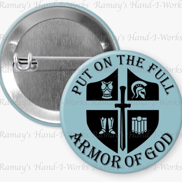 Armor of God Lapel Pin - Etsy
