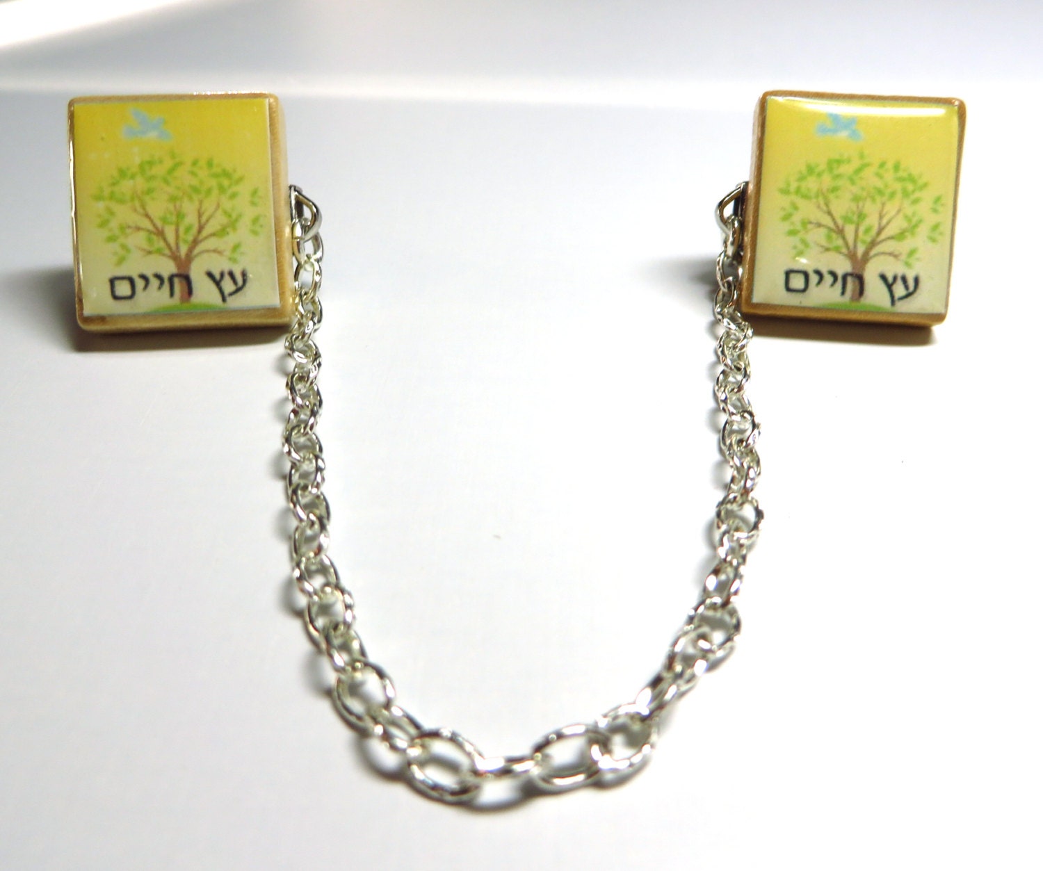 Tallit Clips Choose From Any of My Jewish or Hebrew Scrabble Tile ...