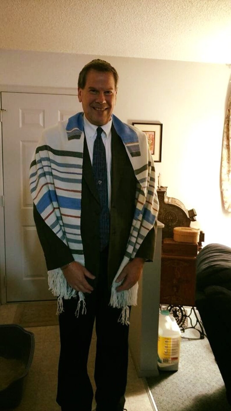 Made-to-order Custom Handwoven Tallit With Matching Bag - Etsy