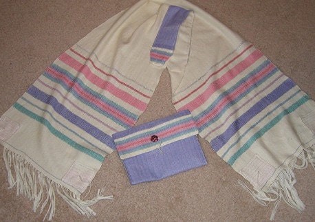 Made-to-order Custom Handwoven Tallit With Matching Bag - Etsy
