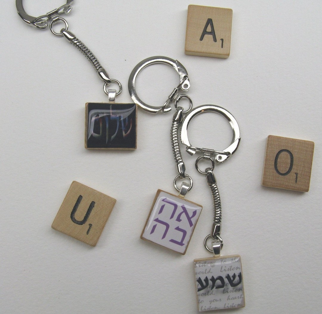 Keychains for Scrabble Tiles (keychain Only) - Etsy