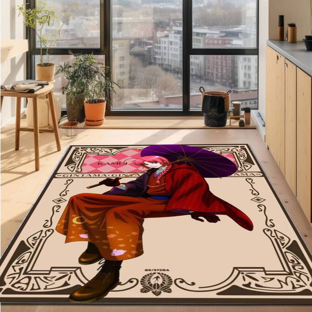 Ranma Saotome, Red Rug, Japan Rug, Anime Rug, Movingroom Rug, Cartoon ...