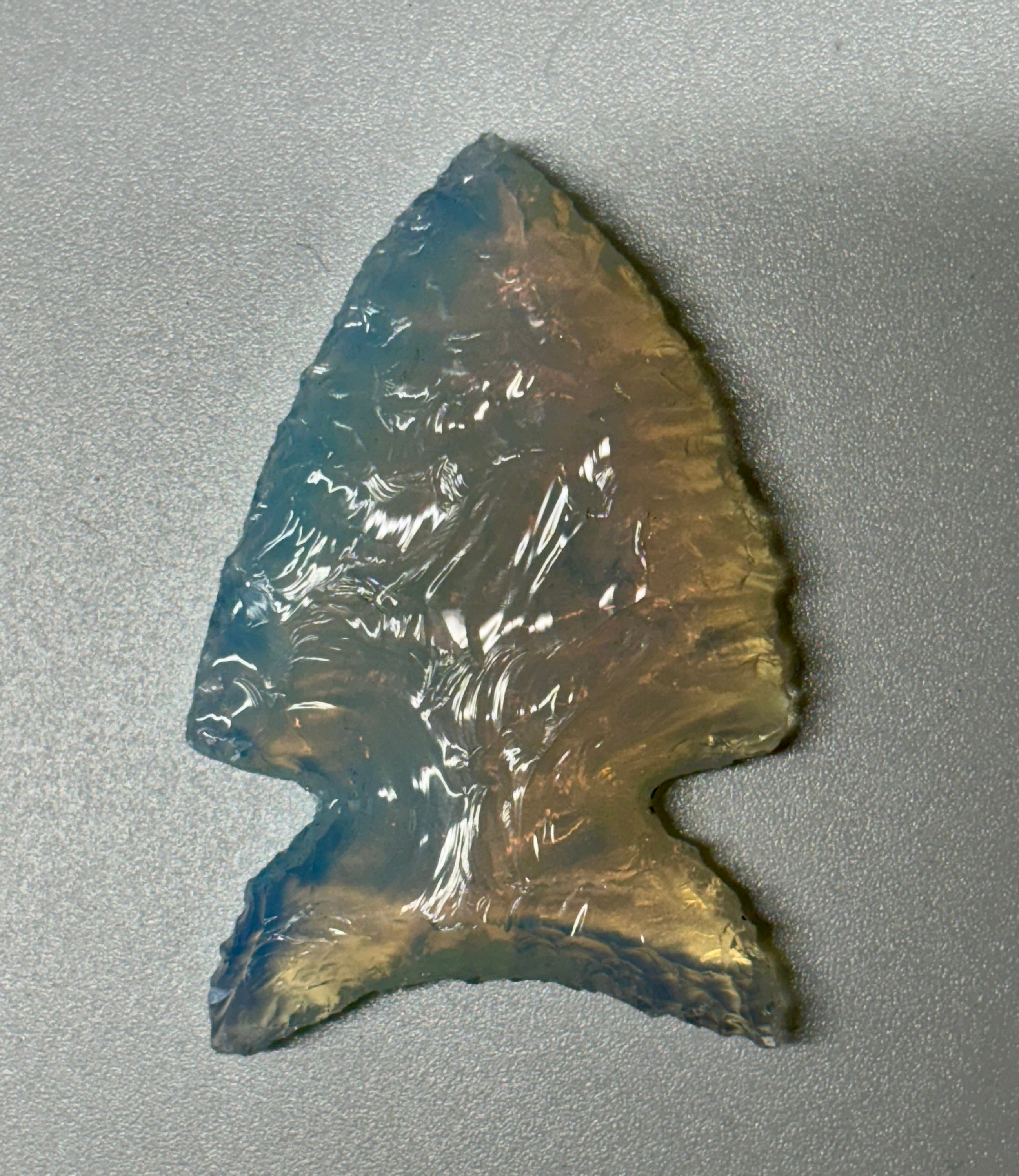 Opalite Spear Point - Flint Knapping by Steve Zamjohn - Etsy