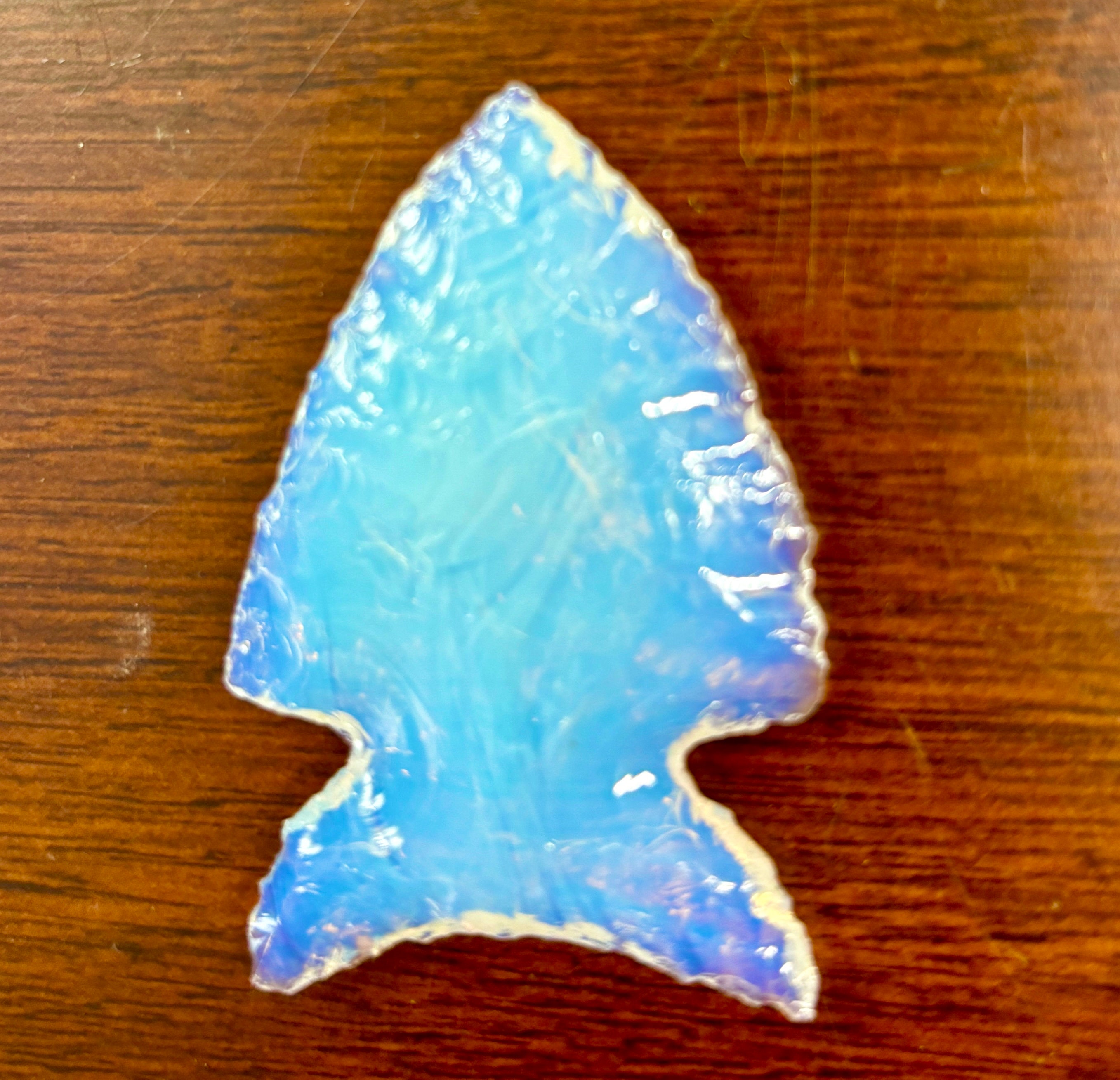Opalite Spear Point - Flint Knapping by Steve Zamjohn - Etsy