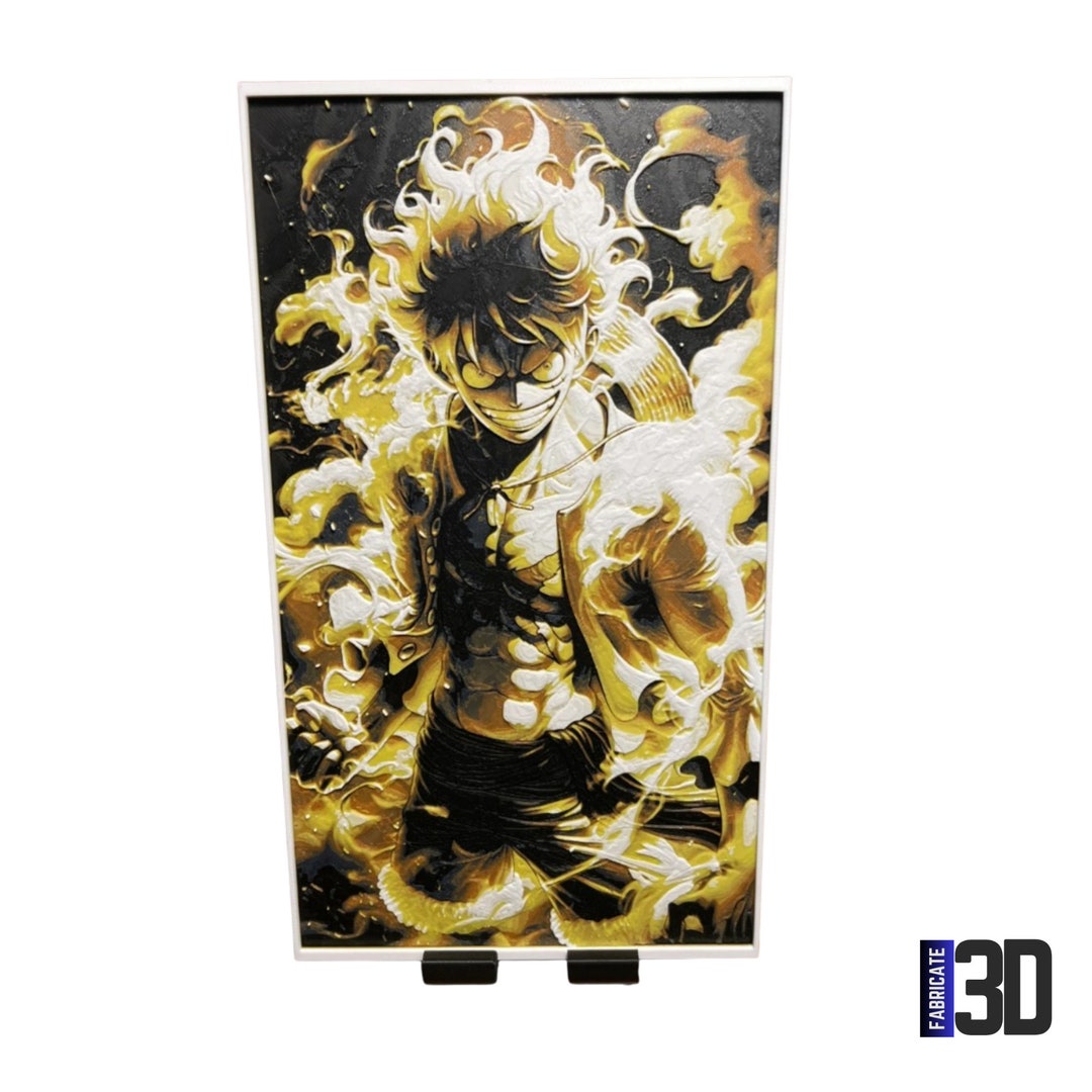 Monkey D. Luffy One Piece Wall Art - Etsy