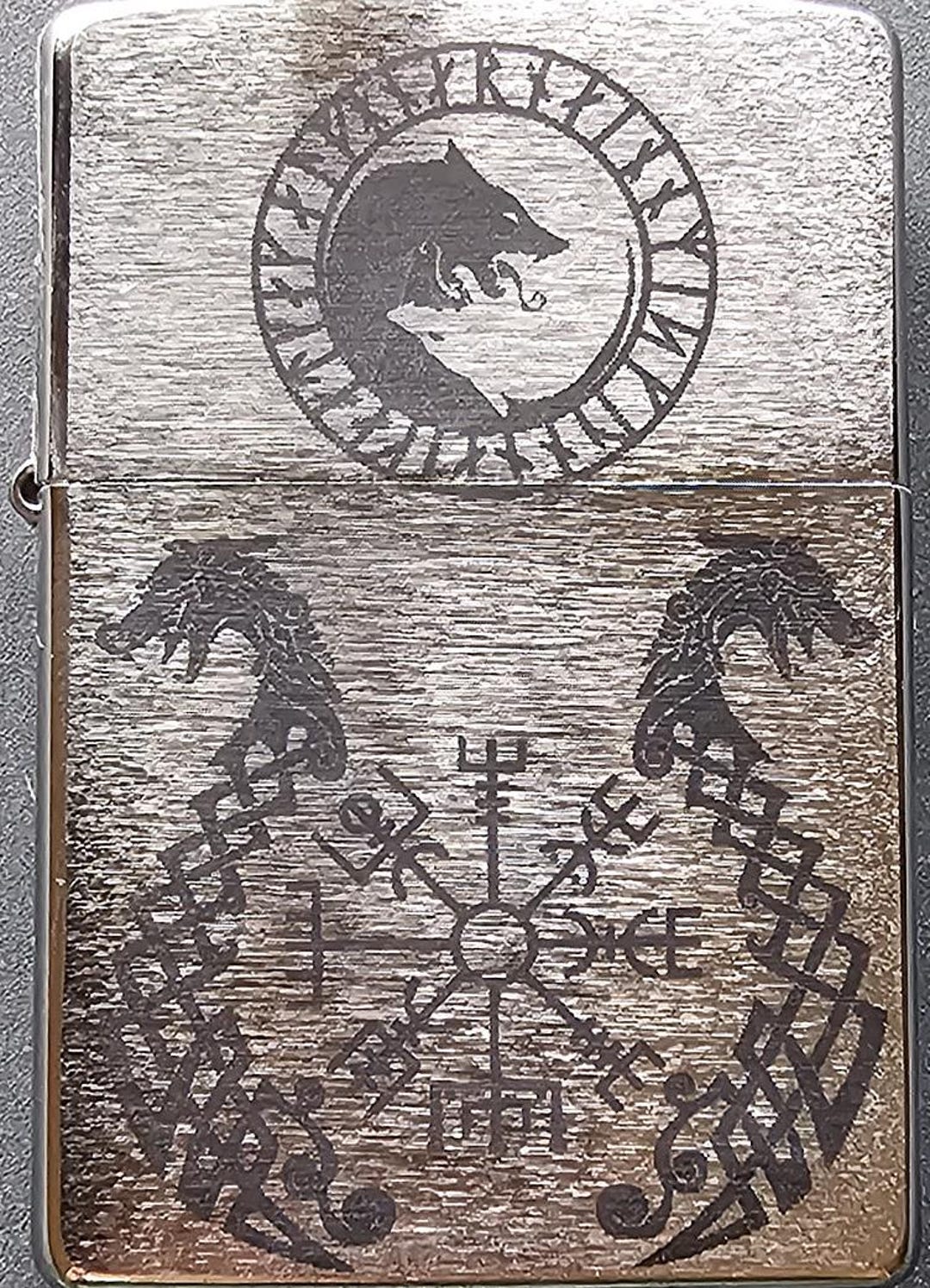 Engraved Berserker Zippo - Etsy