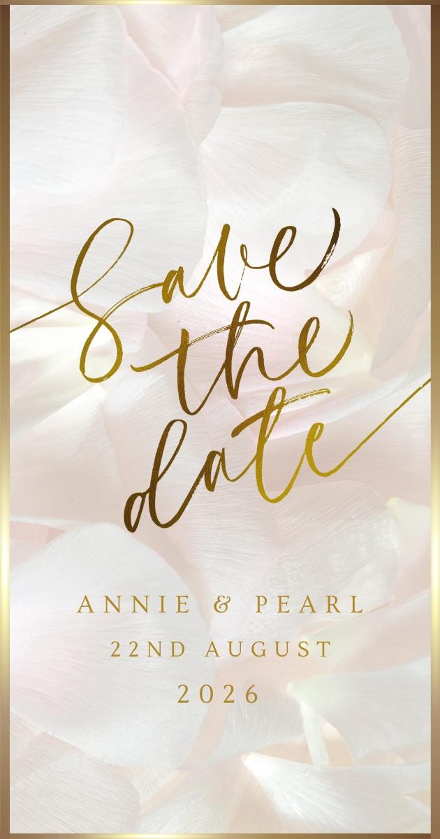 Simple Save the Date Template | Customizable Text | Digital Download ...