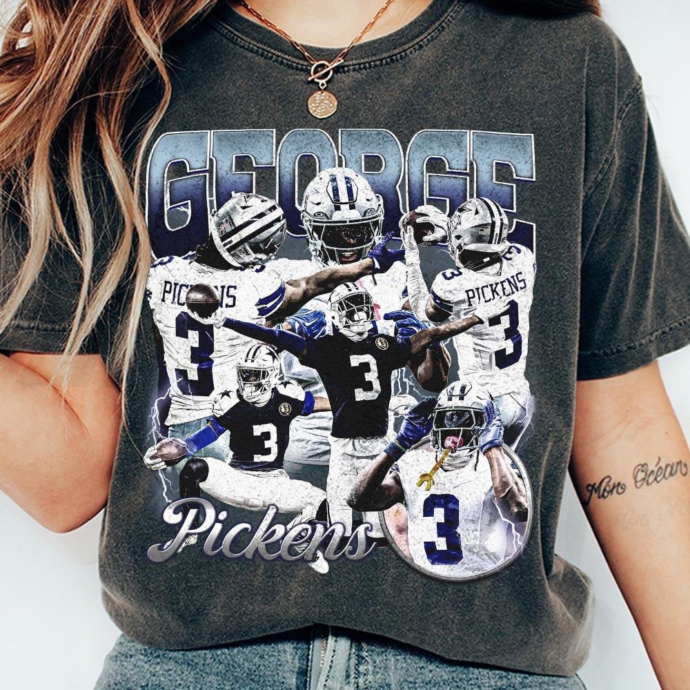 George Pickens Football Bootleg 90s Vintage Comfort Colors Shirt - Etsy