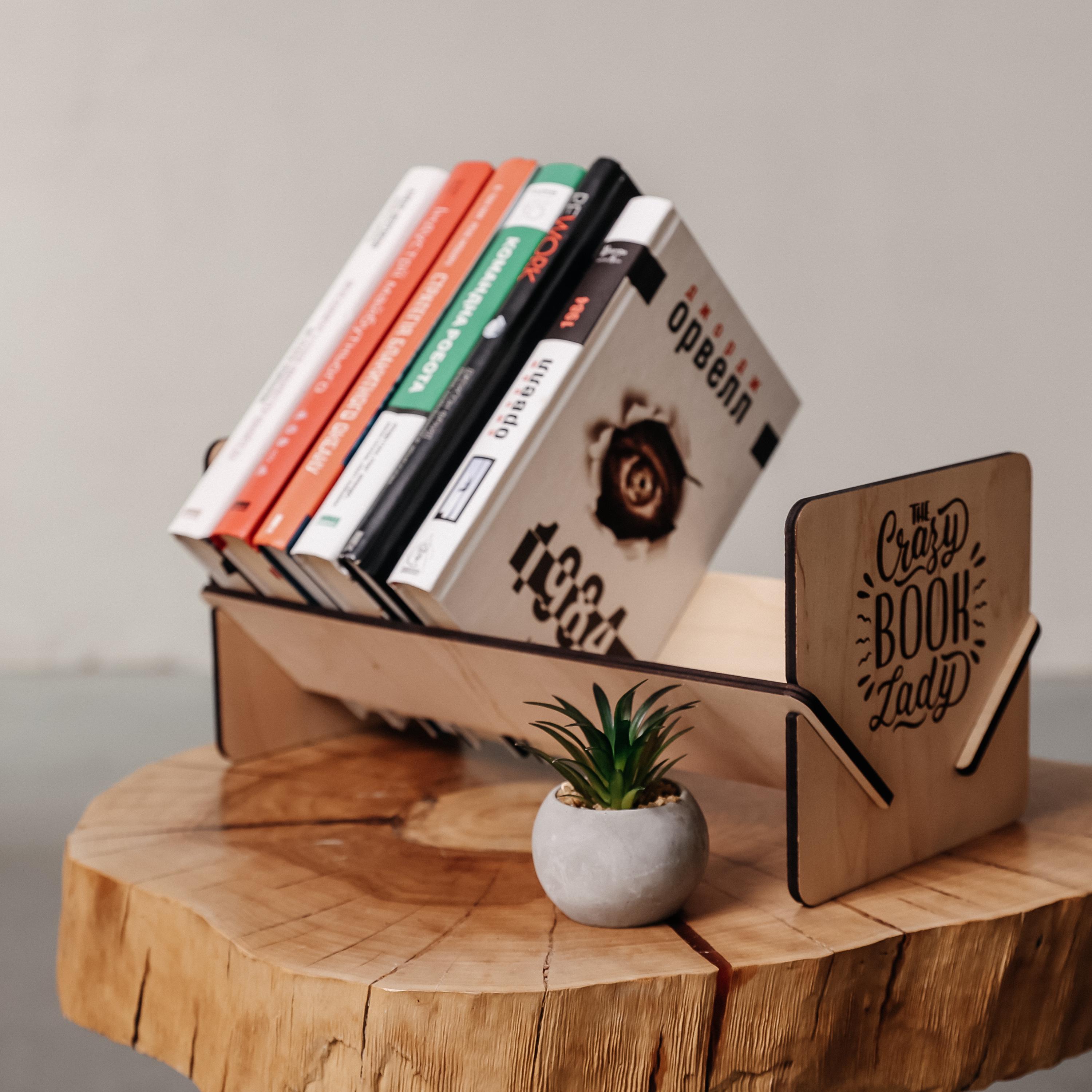 Table Top Book Shelf, Books Organizer, Book Storage, Small Bookcase ...