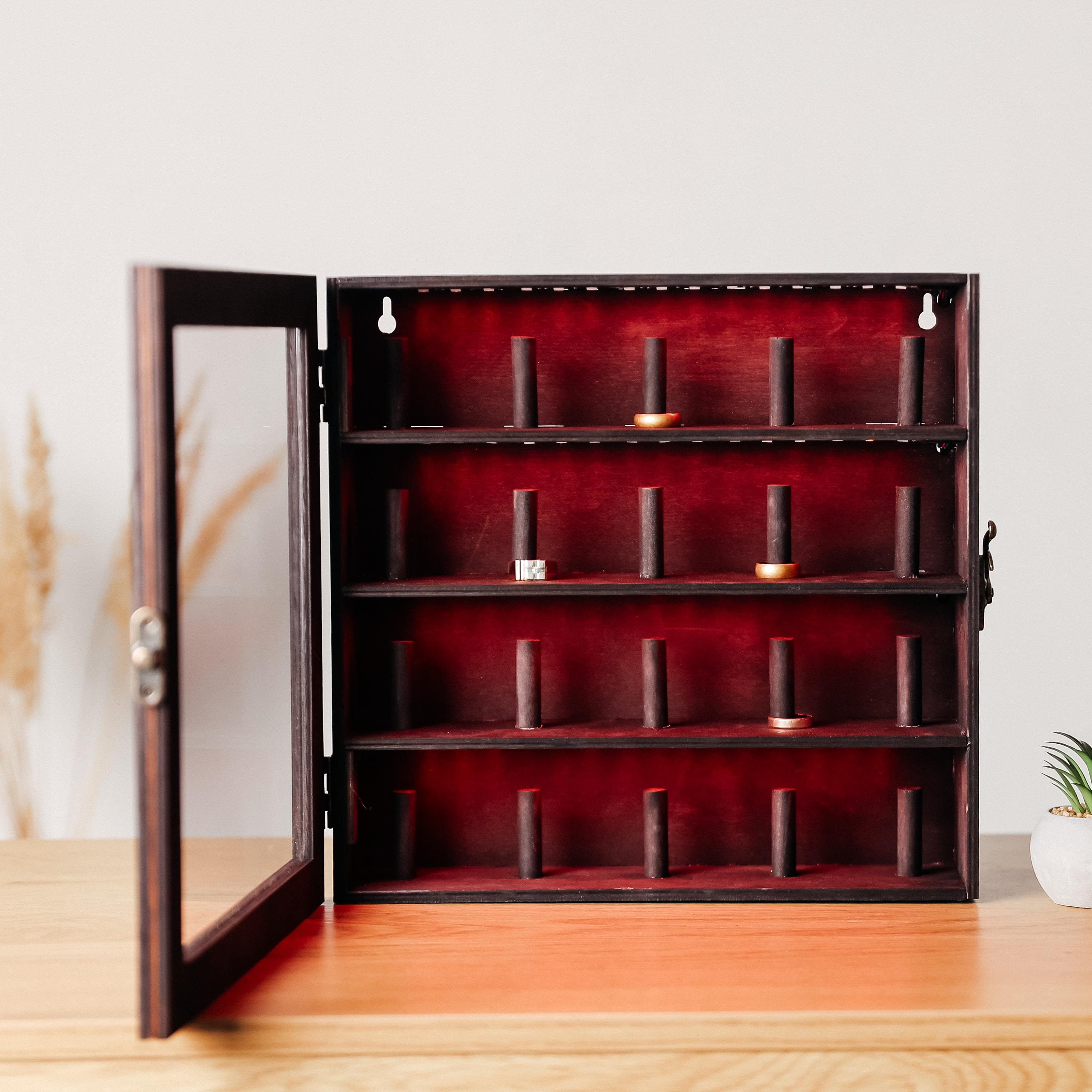 Ring Display With Led, Ring Organizer Large, Ring Display Box, Ring ...