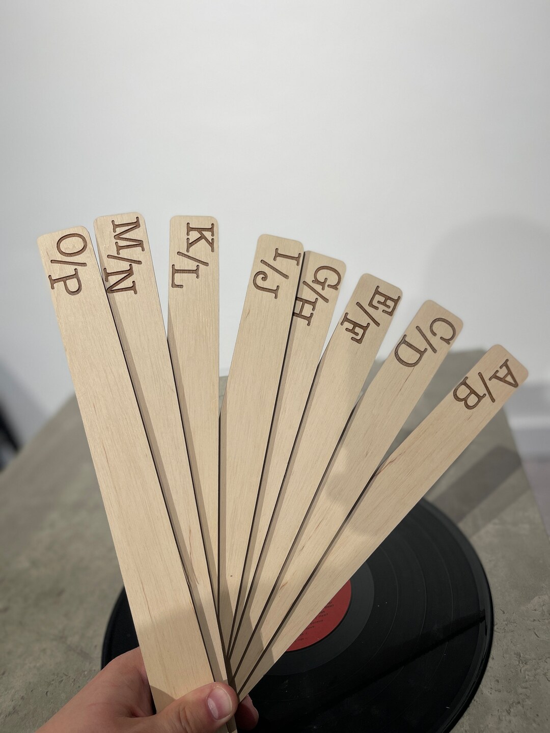 Vinyl Record Dividers, Book Separator, Vinyl Record Storage, Handmade ...