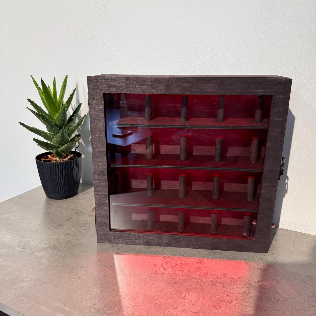 Ring Organizer Large, Ring Display Case, Wood Display Case, Ring ...