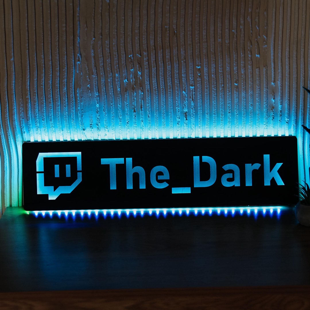 Gamertag Light Sign, Gaming Wall Art, Custom Gamer Sign, Gamertag Neon ...