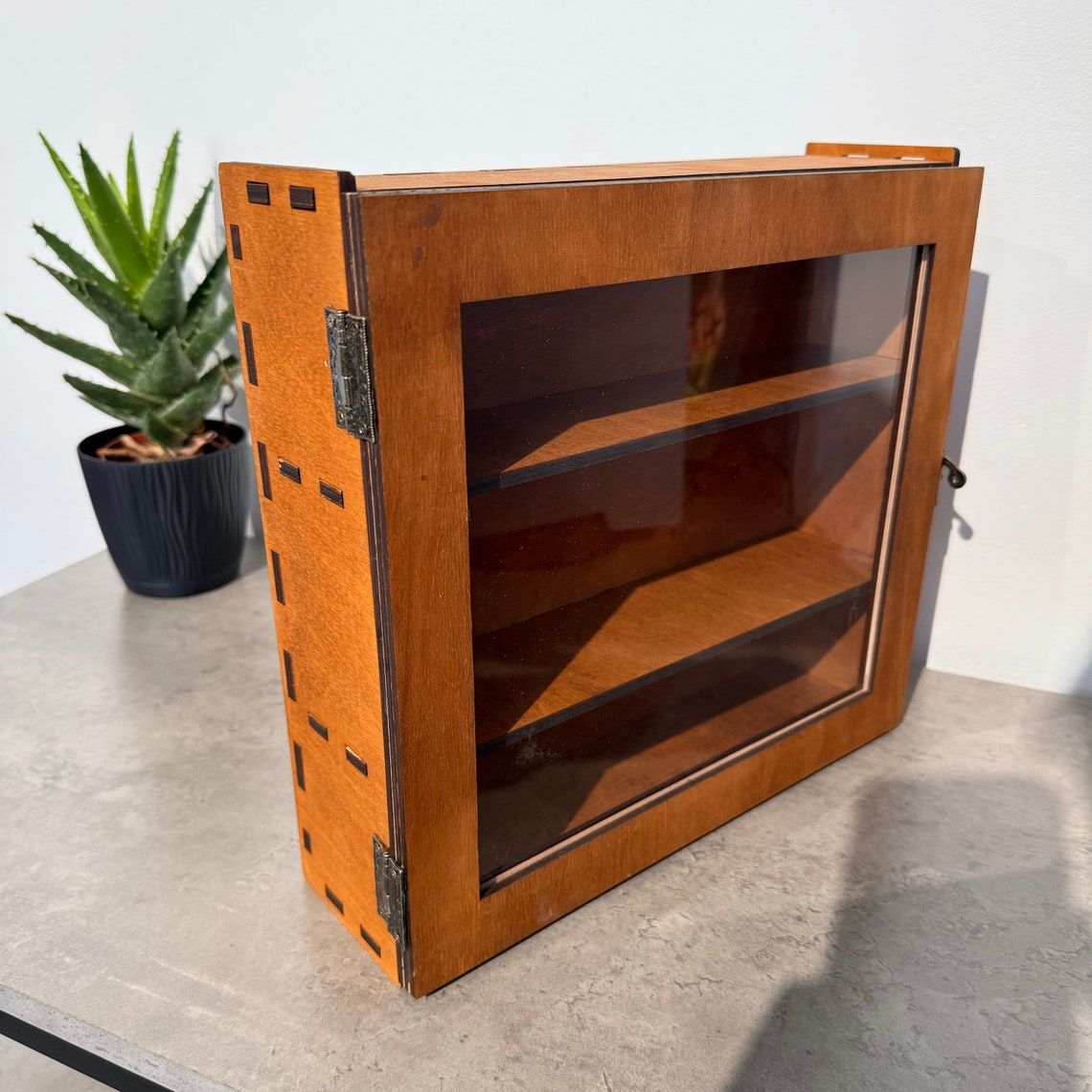 Wood Display Case, Wood Cabinet, Display Shelves, Display Cabinet Case ...