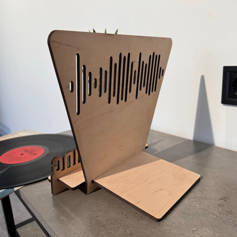 Now Spinning Vinyl Record Stand, Vinyl Record Display, LP Storage ...