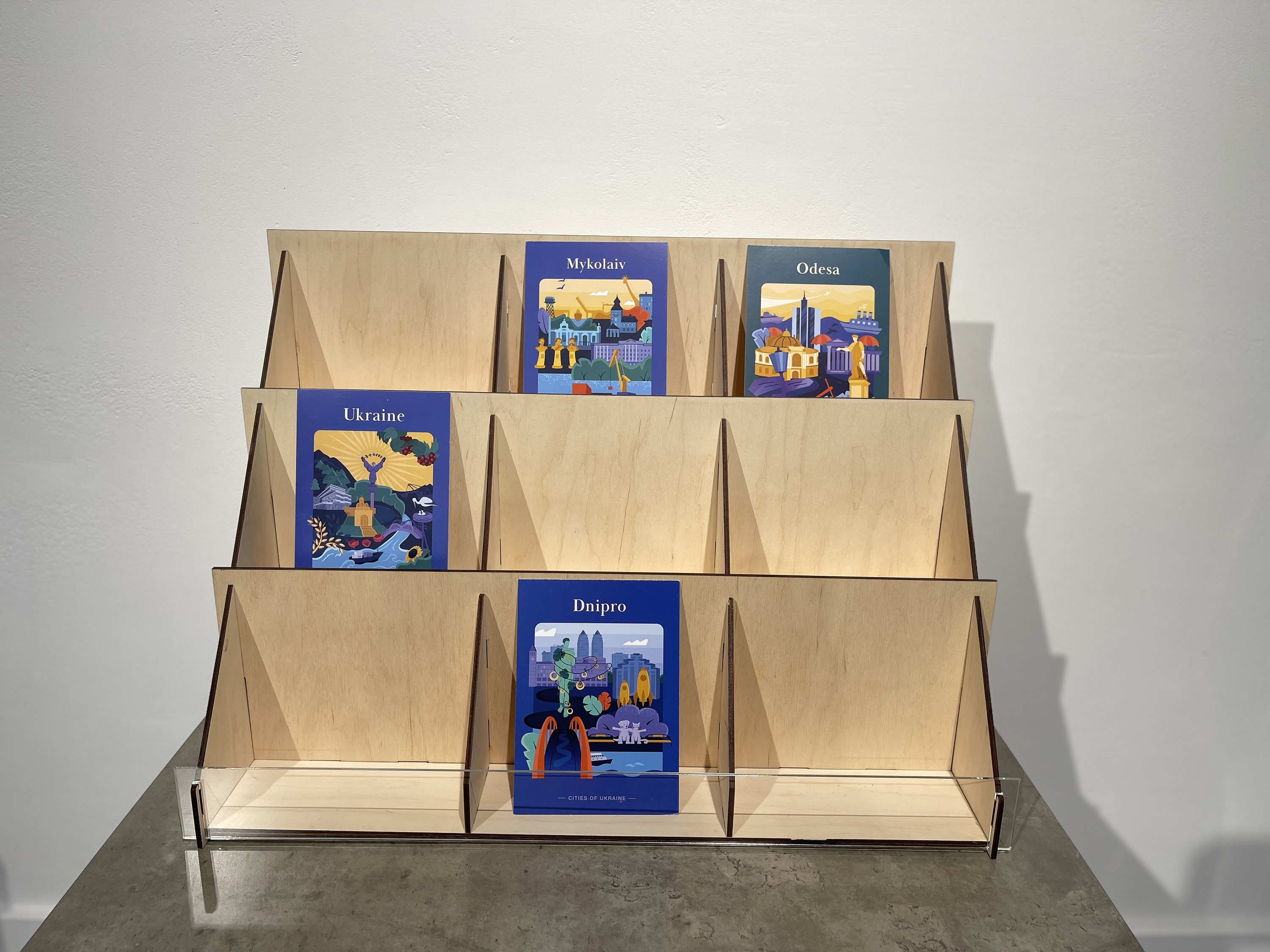 Greeting Cards Display, Greeting Card Holder for Retail, Postcard ...