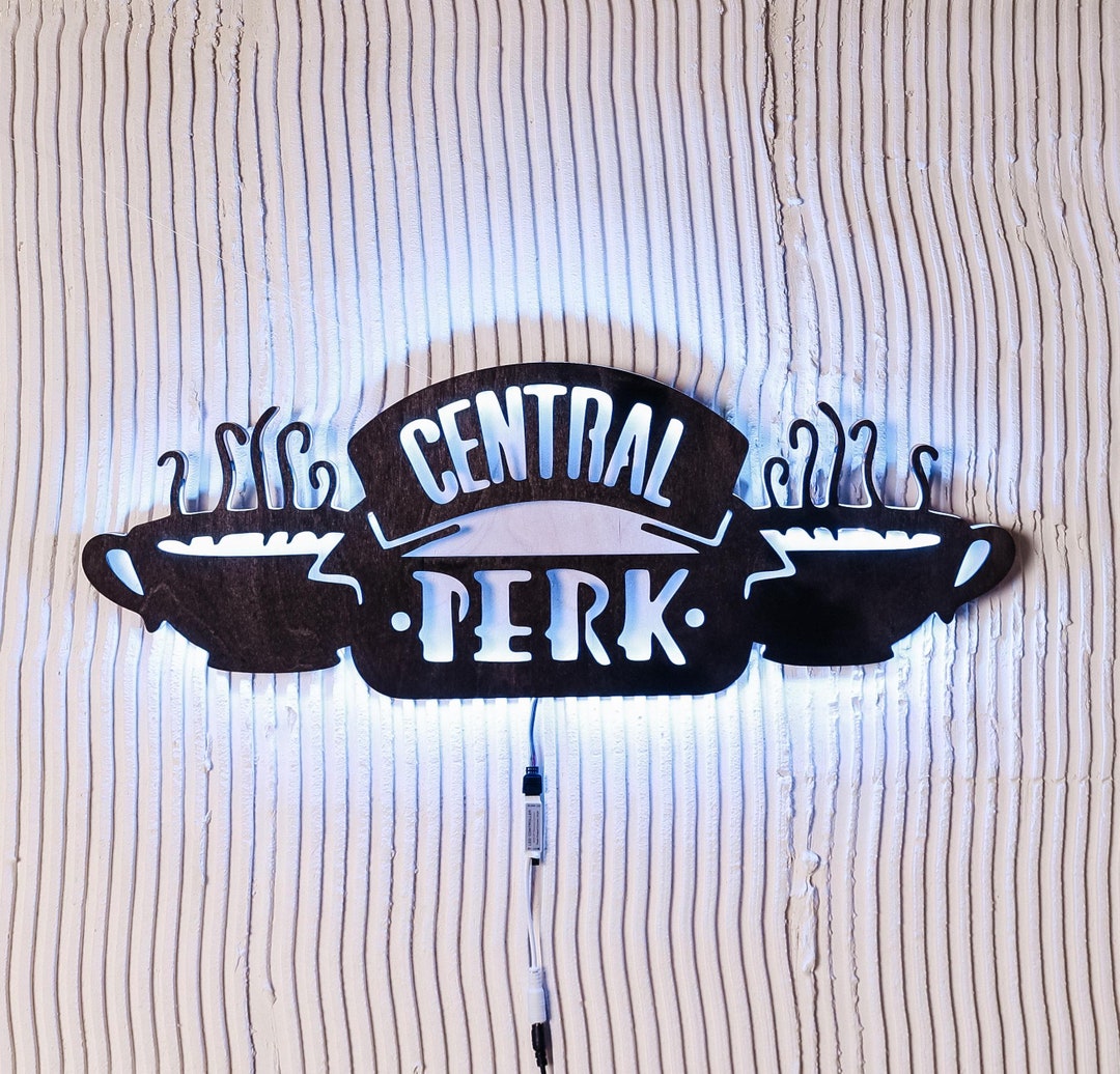 Central Perk Coffee Sign, Central Perk Logo, Central Perk Coffee Shop ...