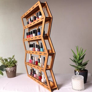 Nail Polish Shelf, Nail Polish Holder, Nail Polish Display Shelf, Nail ...