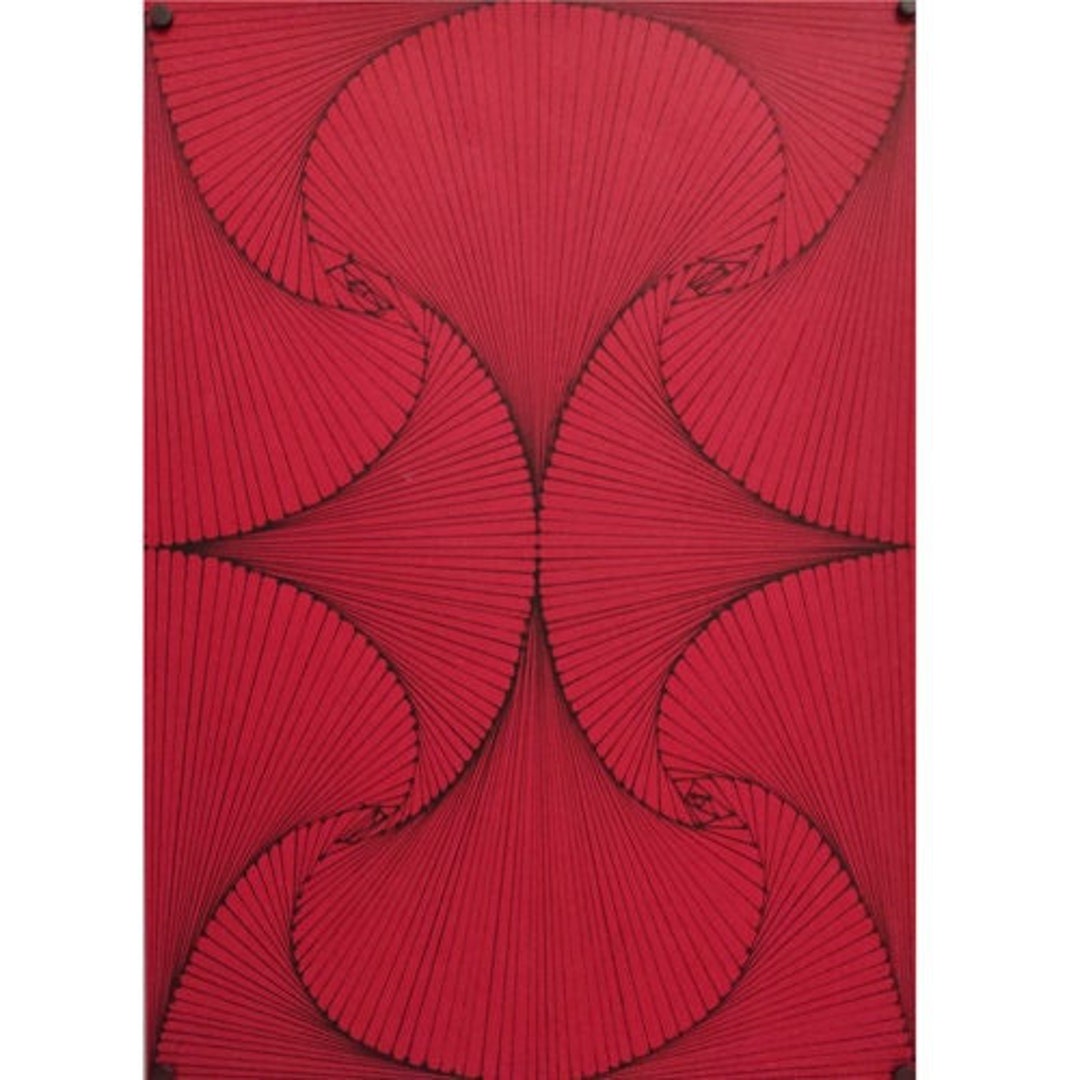 MIRRORED SCRUFF Line Art Geometry Hand Drawing - Etsy