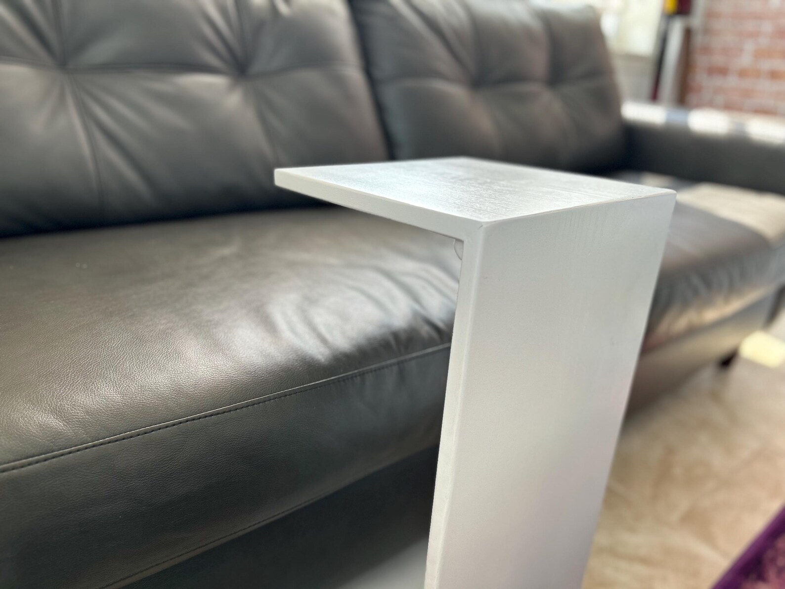 Coffee Table, Handcrafted Sofa C Table, Couch Slide Table, Handmade C ...