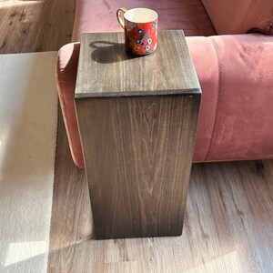 Coffee Table, Handcrafted Sofa C Table, Couch Slide Table, Handmade C ...
