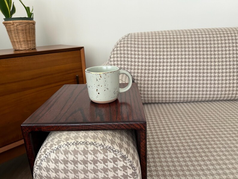Handmade Useful Armrest Table, Functional Couch Tray, Wood Sofa Table ...