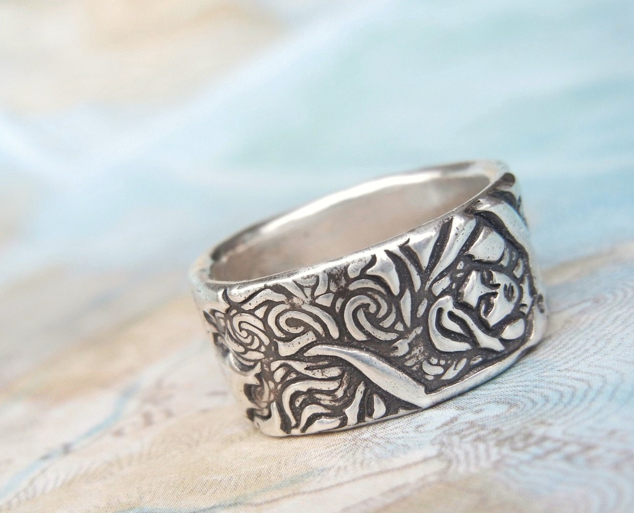Mermaid Jewelry, Mermaid Ring, Mermaid Lover Gift Jewelry, Mythical ...