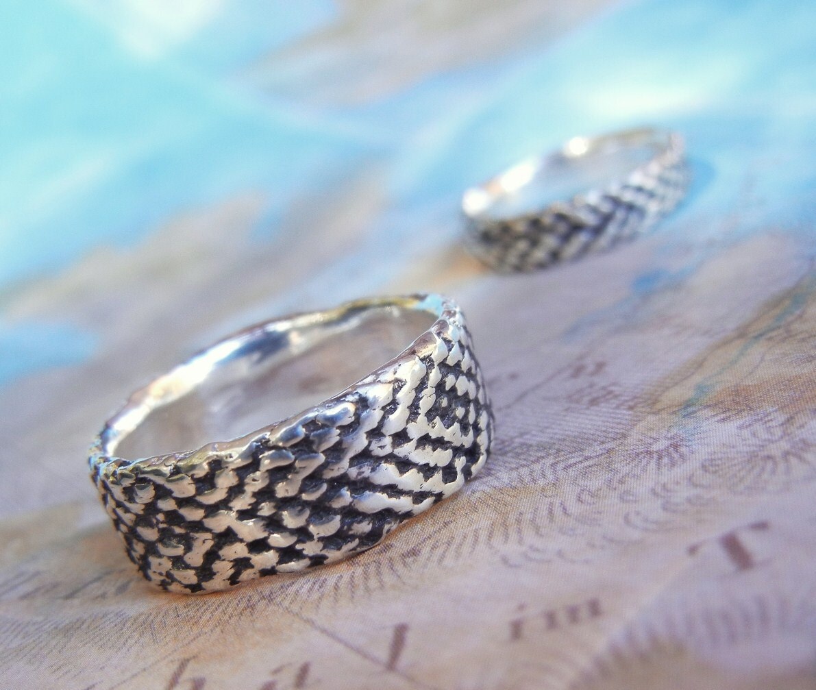 Woven Jewelry, Woven Ring, Knit Jewelry, Knit Ring, KNITTTED Jewelry ...